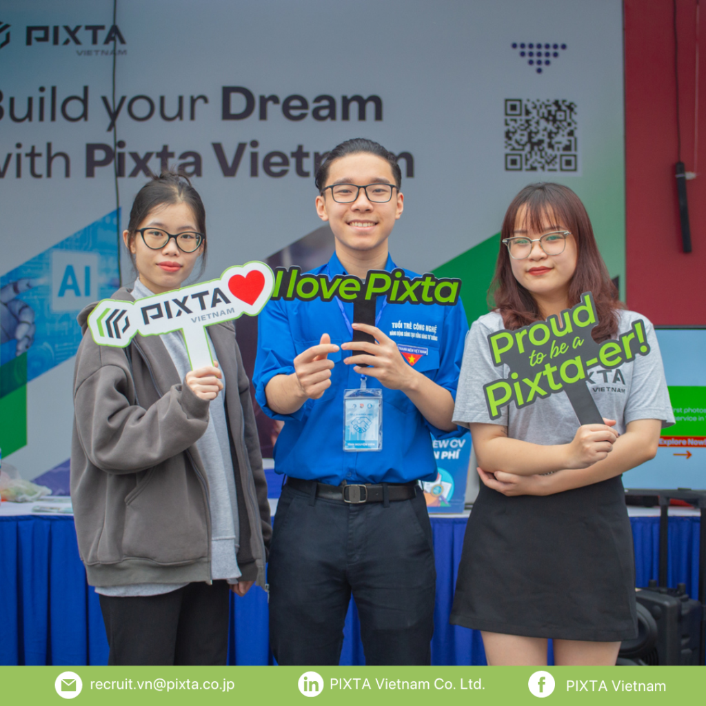 Những khoảnh khắc đáng nhớ của Pixta Vietnam tại UET Job Fair – Connect To Success 2023