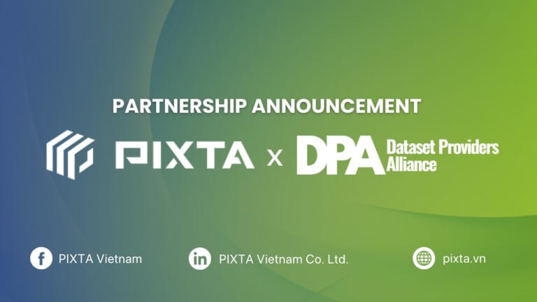 [En/Vn] Partnership Announcement: PIXTA x Dataset Providers Alliance (DPA)